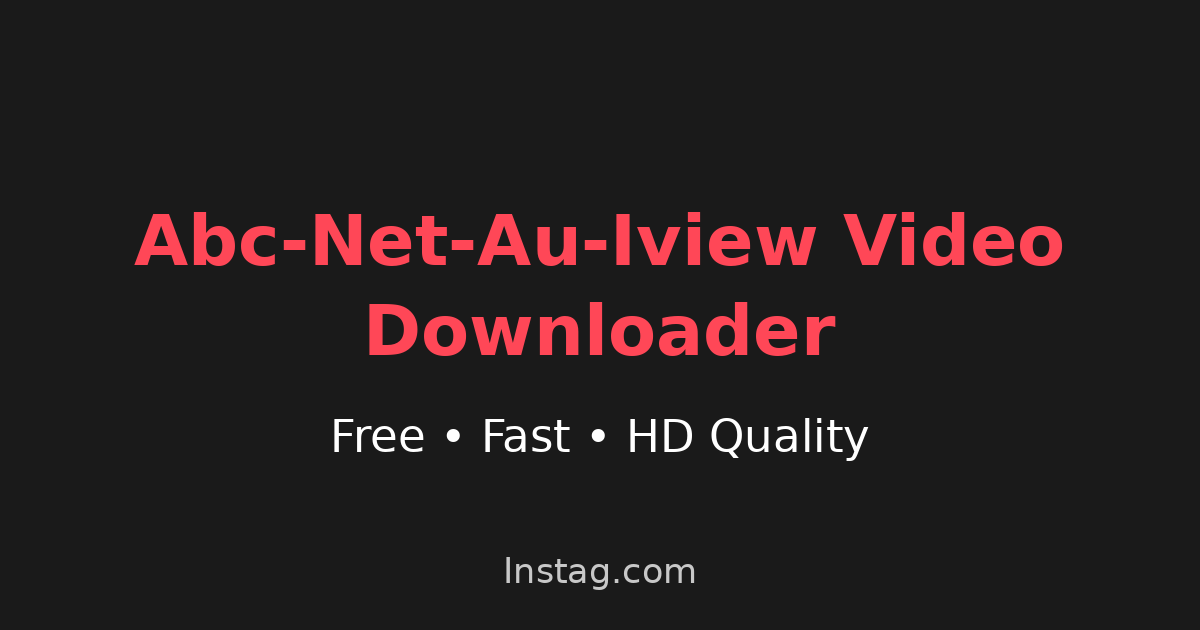 Abc Net Au Iview Video Saver - Download Videos Online Free – Instag