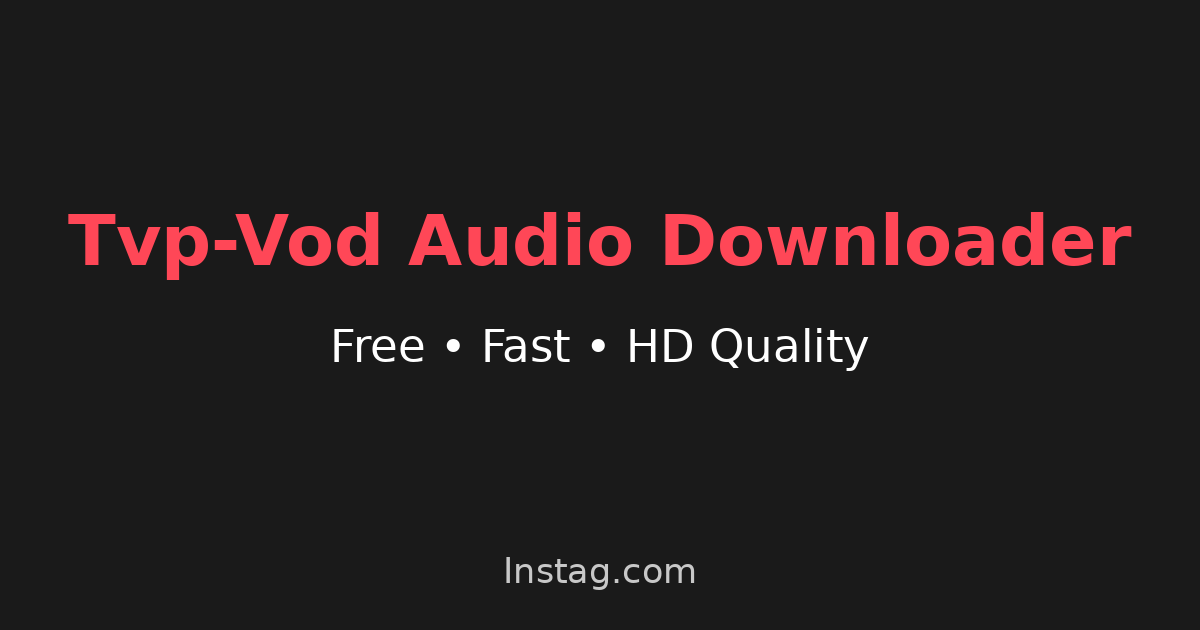 Tvp Vod Dengparêz - Daxistina deng – Instag